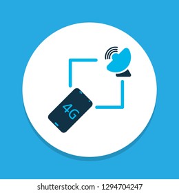Internet Icon Colored Symbol Premium Quality Stock Vector (Royalty Free ...
