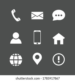 Internet Icon Set Vector Illustration Stock Vector (Royalty Free ...