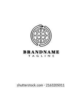 Internet Logo Icon Design Template Modern Stock Vector (Royalty Free ...