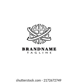 Internet Logo Icon Design Template Modern Stock Vector (Royalty Free ...