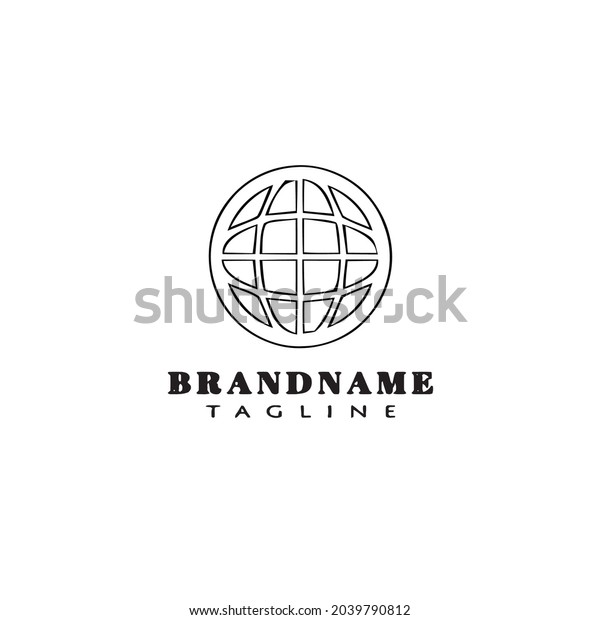 Internet Logo Icon Design Template Modern Stock Vector (Royalty Free ...