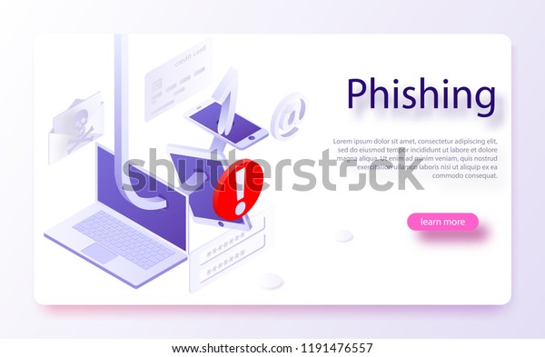 Internet Phishing Hacked Login Password Hacking Stock Vector (Royalty ...