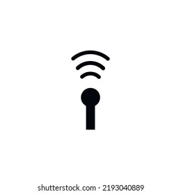 Internet Signal Concept Web Connection Technology Stock Vector (Royalty ...