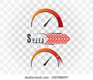Internet Speed Logo Speed Symbol: vector de stock (libre de regalías ...