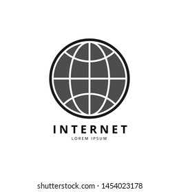 Internet Web Icon Logo Design Vector Stock Vector (Royalty Free) 1454023178