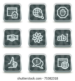129,256 Grey Square Buttons Images, Stock Photos & Vectors | Shutterstock