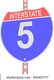 84 Interstate 5 sign Stock Illustrations, Images & Vectors | Shutterstock