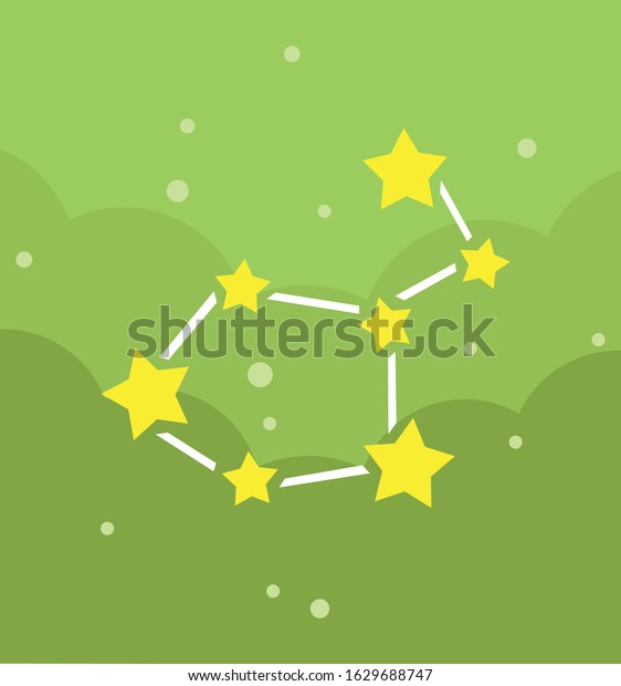 Interstellar Vector Illustration Universe Galaxy Stars Stock Vector ...