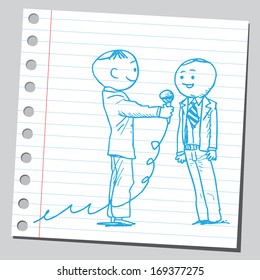 8,718 Interviews drawing Images, Stock Photos & Vectors | Shutterstock