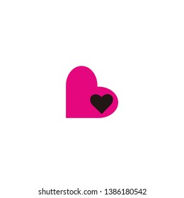 Intial B Letter Love Vector Logo Stock Vector (Royalty Free) 1386180542 ...