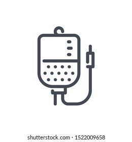 Intravenous Therapy System Line Icon Medical: เวกเตอร์สต็อก (ปลอดค่า ...