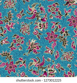 Intricate Motif Batik Stock Vector (Royalty Free) 1273012225 | Shutterstock