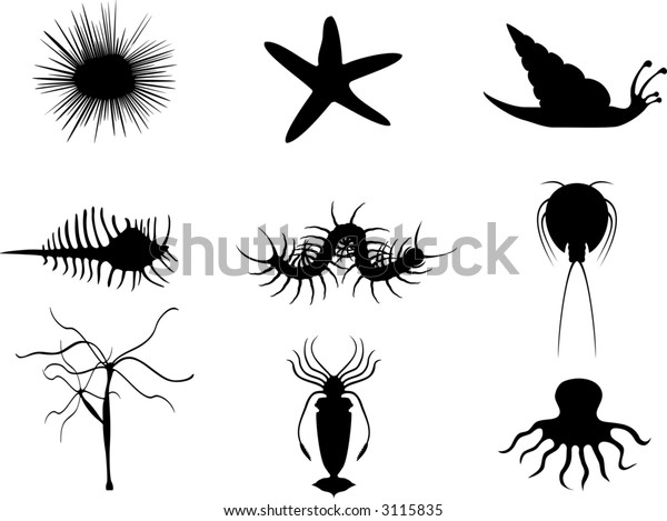 Invertebrate icons