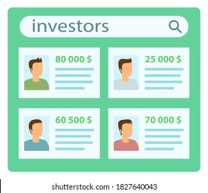 1,795 Investor profile Images, Stock Photos & Vectors | Shutterstock