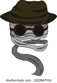 Invisible Man Hat Stock Vector (Royalty Free) 1052847914 | Shutterstock