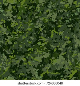 Invisible Seamless Pattern Camouflage Seamless Endless Stock Vector ...