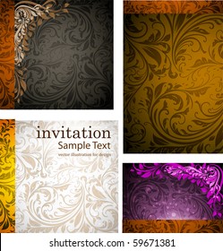 201 A complete wedding invitation set Images, Stock Photos & Vectors ...