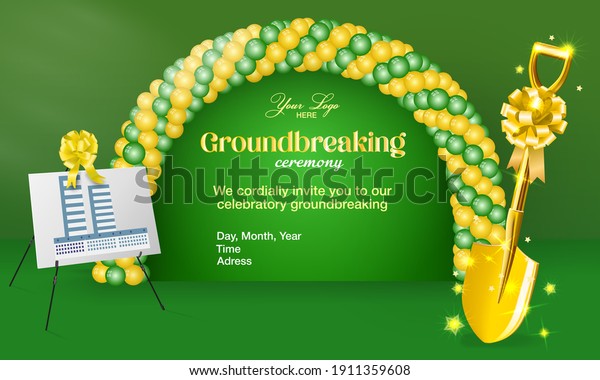 Invitation Template Groundbreaking Ceremony Stateoftheart Building ...