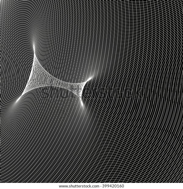 Involute Futuristic Structure Vector Illustration: เวกเตอร์สต็อก (ปลอด ...