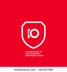 Io Logo Template Io Company Linked Stock Vector (Royalty Free ...