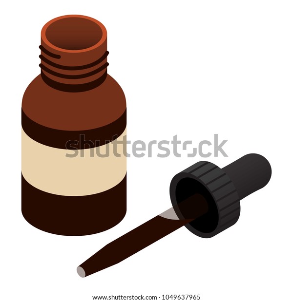 Iodine Icon Isometric Illustration Iodine Vector Stock Vector (Royalty ...
