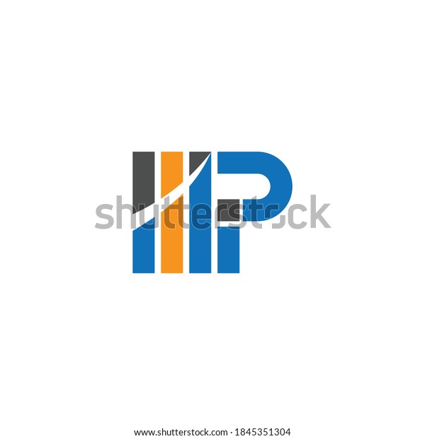 Ip Investment Letter Mark Logo Design Stock Vector (Royalty Free ...