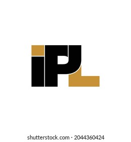 Ipl Letter Monogram Logo Design Vector Stock Vector (Royalty Free ...