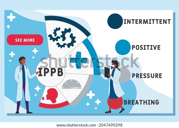 Ippb Intermittent Positive Pressure Breathing Acronym Stock Vector ...