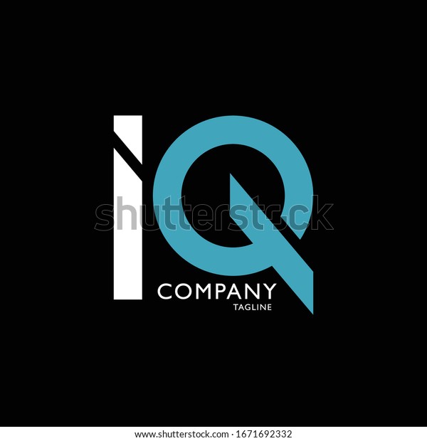 Iq Logo Modern Logo Company Stock Vector (Royalty Free) 1671692332 ...