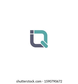 Iq Logo Vector Design Modern: เวกเตอร์สต็อก (ปลอดค่าลิขสิทธิ์ ...