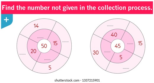 Iq Test Find Number Not Given Stock Vector (Royalty Free) 1337215928