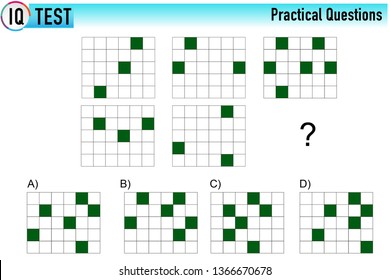 Iq Test Practical Questions Stock Vector (Royalty Free) 1366670678 ...