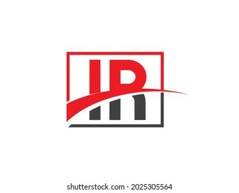 Ir Letter Logo Design Template Stock Vector (Royalty Free) 2025305564 ...