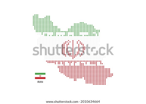 Iran Map Design By Color Iran Stock Vector (Royalty Free) 2010634664 ...