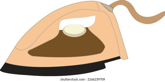 Iron Box Used Ironing Vector Illustration Stock Vector (Royalty Free ...