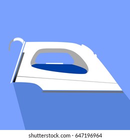Iron Flat Design Vector Illustration Stock Vector (Royalty Free ...