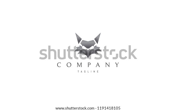 Iron Fox Vector Logo Image Stock Vector (Royalty Free) 1191418105 ...
