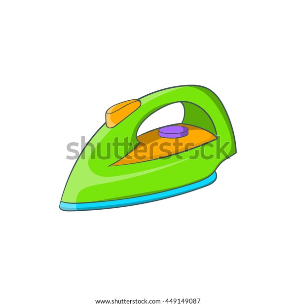 Iron Icon Cartoon Style Isolated On Stock Vector (Royalty Free ...