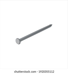 Iron Nails Vector Digital Design Graphic Stock Vector (Royalty Free ...