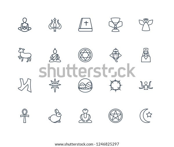 Islam Satanism Great Buddha Easter Bunny Stock Vector (Royalty Free ...
