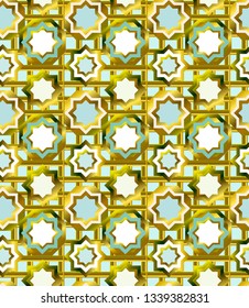 Islam Texture Seamless Stock Vector (Royalty Free) 1339382831 ...