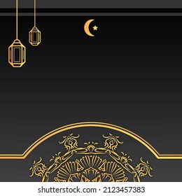 Islamic Background Logo Islamic Background Vector Stock Vector (Royalty ...