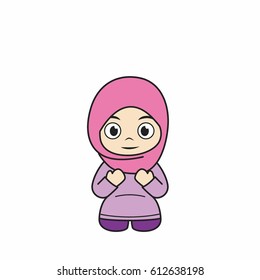 Islamic Character Vector: vector de stock (libre de regalías) 612638198 ...