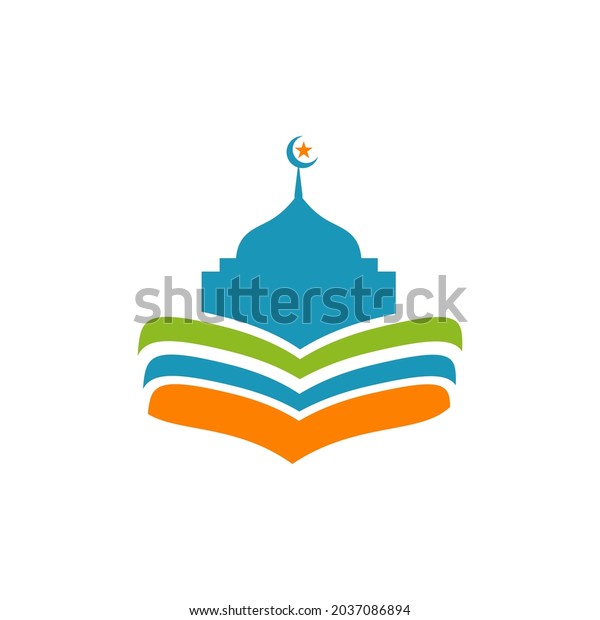 Islamic Education School University Vector Logo Stock Vector (Royalty ...