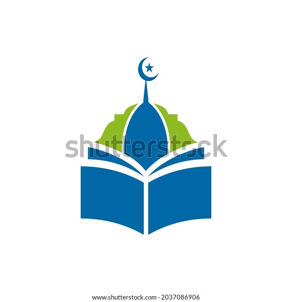 Islamic Education School University Vector Logo Stock Vector (Royalty ...