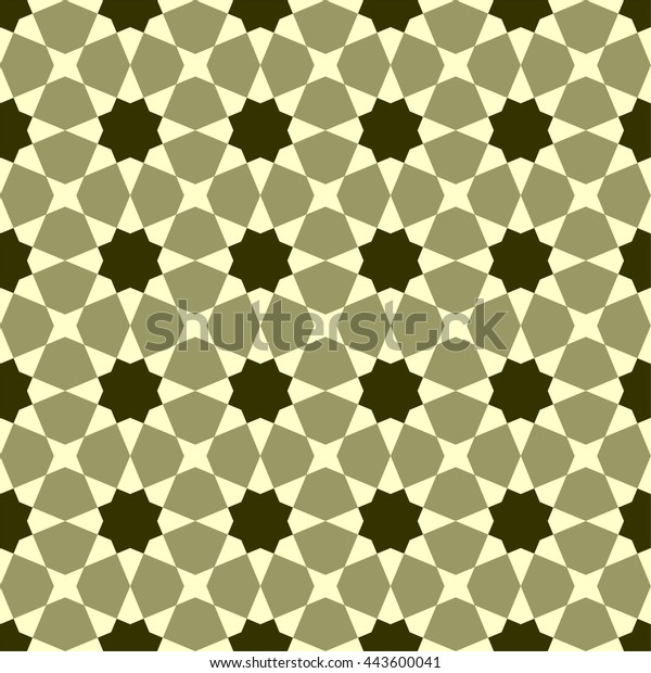 Islamic Geometric Art Arabic Star Pattern Stock Vector (Royalty Free ...