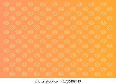 Islamic Golden Floral Pattern Wallpaper Background Stock Vector ...