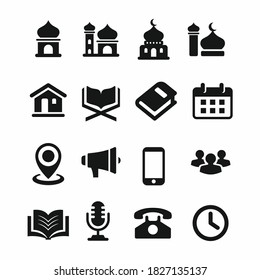 Islamic Icon Event Stock Vector (Royalty Free) 1827135137 | Shutterstock