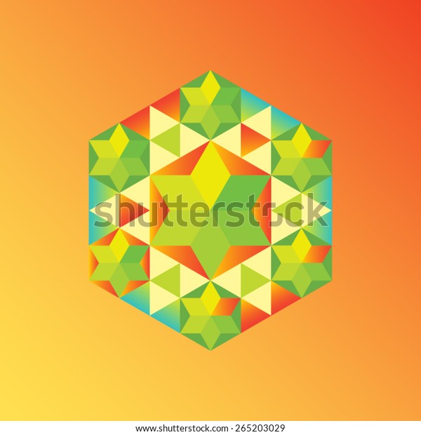 Islamic Pattern Contemporary Treatment Hari Raya Stock Vector (Royalty ...