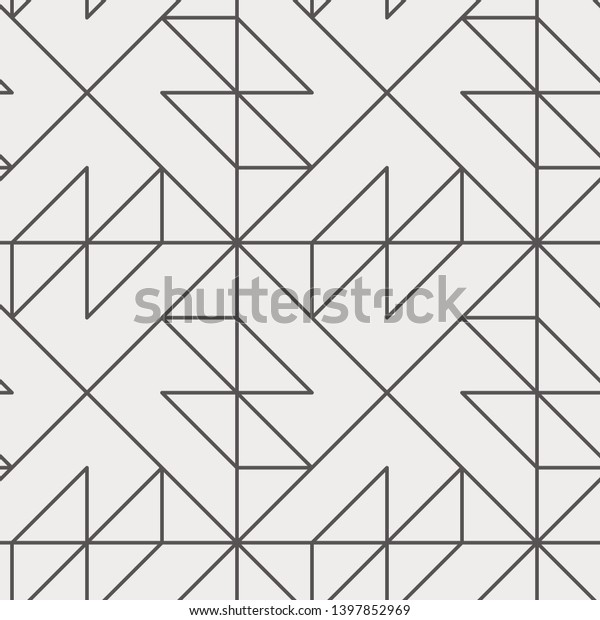 Islamic Sacred Geometric Simple Line Art Stock Vector (Royalty Free ...